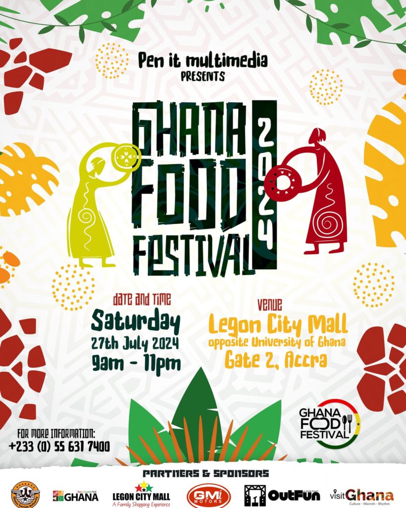 Discover the Ghana Food Festival 2024: A Feast for Your Senses.